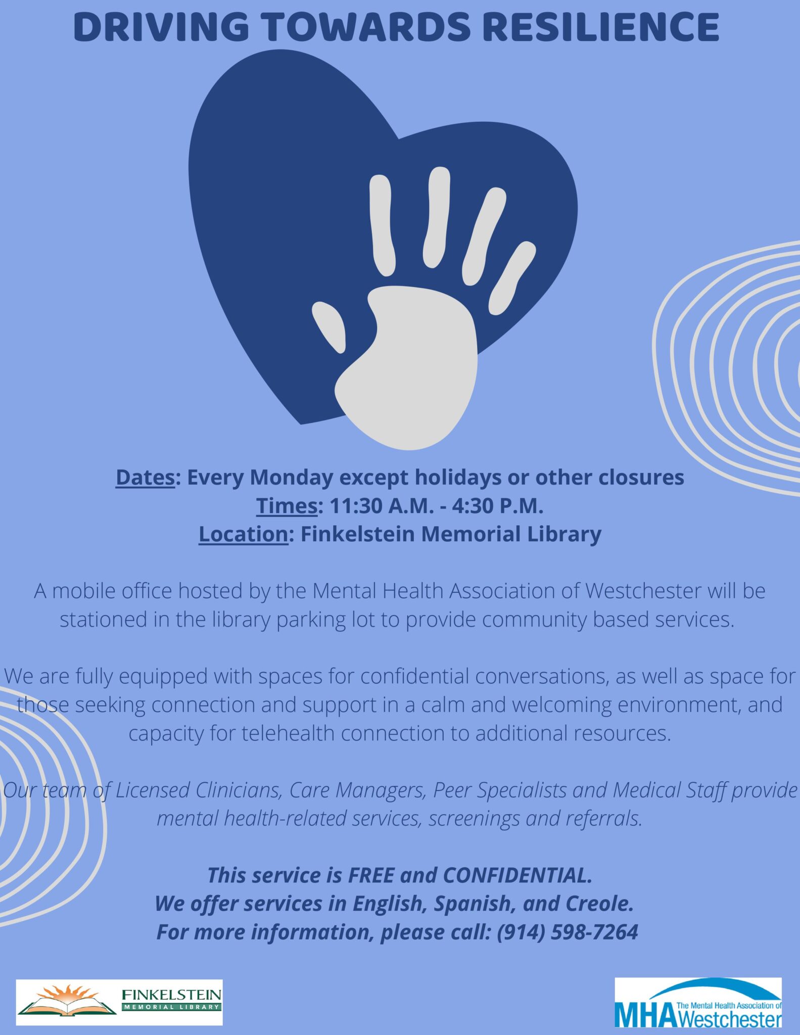 Community Announcements – Finkelstein Memorial Library