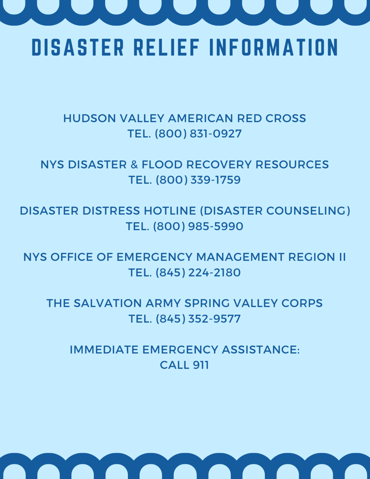 Community Announcements - Finkelstein Memorial Library